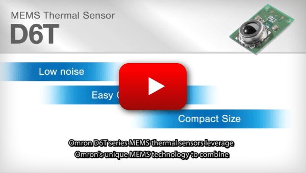 D6T | MEMS Thermal Sensors | OMRON Device ＆ Module Solutions - Europe