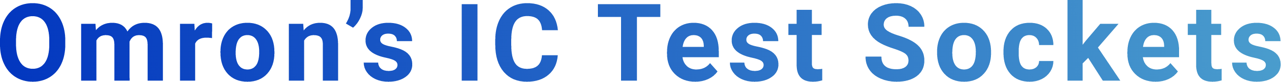 EFC (Electro Formed Components) Sockets and Probe Pins for IC Testing ...